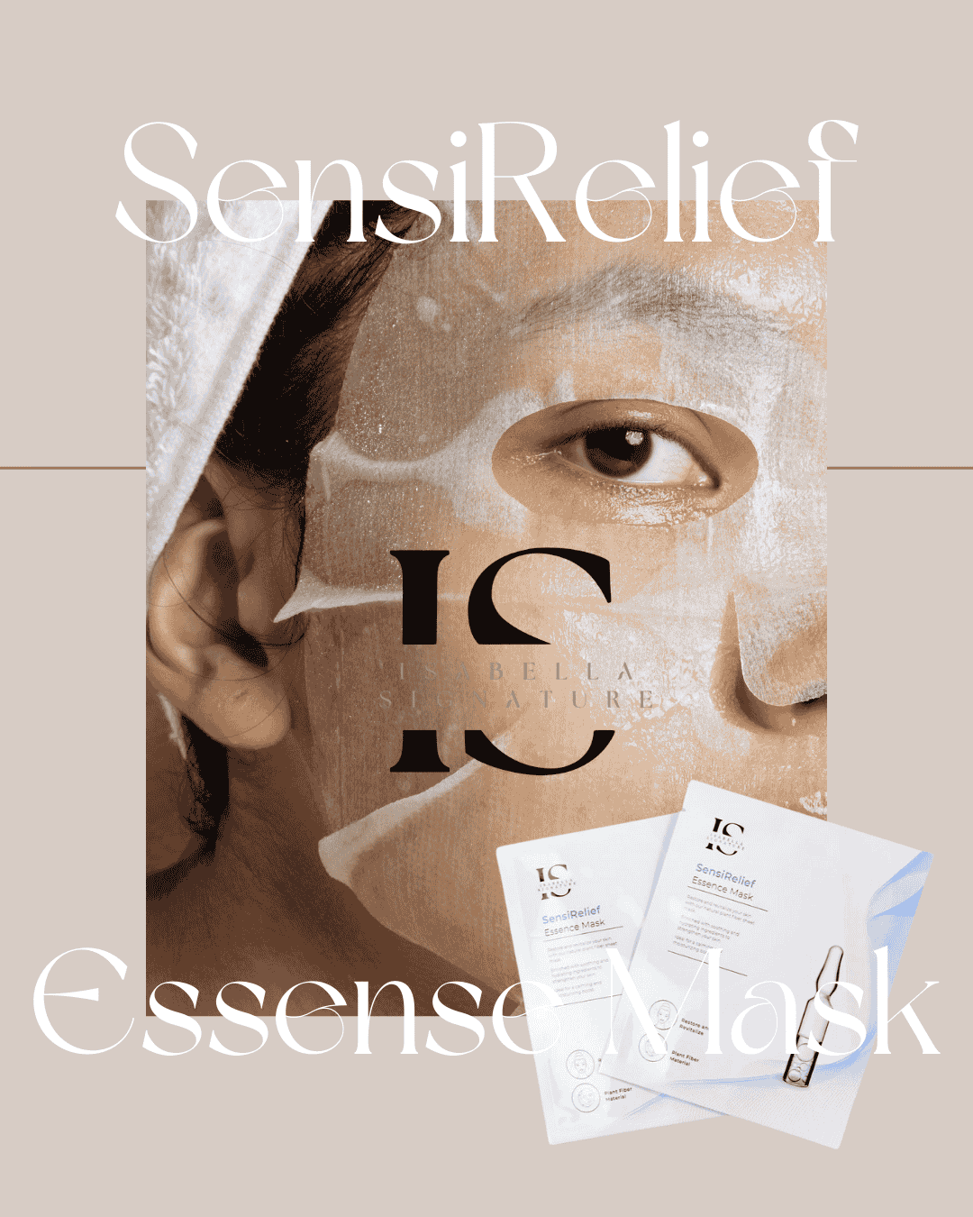 Isabella SensiRelief Calming Mask - Isabella Signature